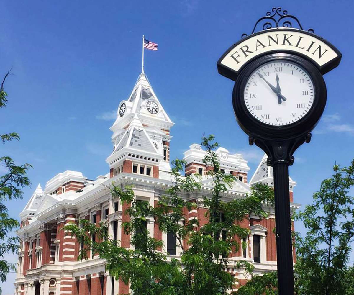 World Atlas Cites Franklin Among Indiana's Most Scenic Towns
